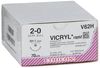 Ethicon Suture, Sutupak Pre-Cut, Size 2-0, 12-18", Violet Braided ...