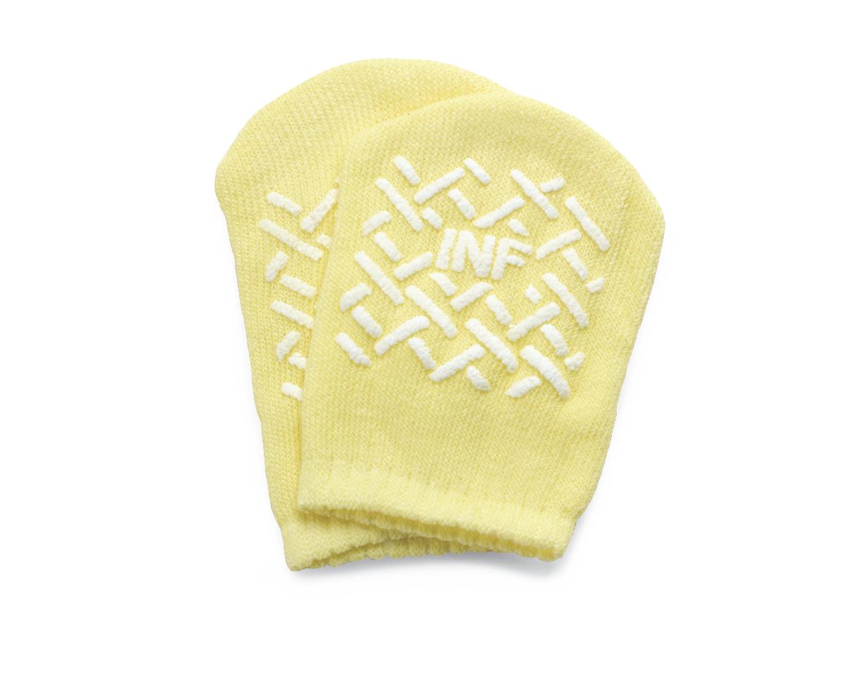 Patient Slippers Single Tread , Infant Yellow , 48 Pairs/Case Medline ...