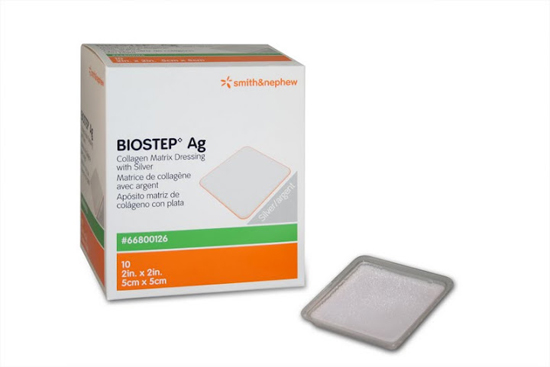BIOSTEP & BIOSTEP Ag Collagen Matrix Dressings by Smith & Nephew