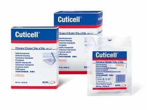 Cuticell Ointment Dressing, Wound Contact Layer, by BSN Medical