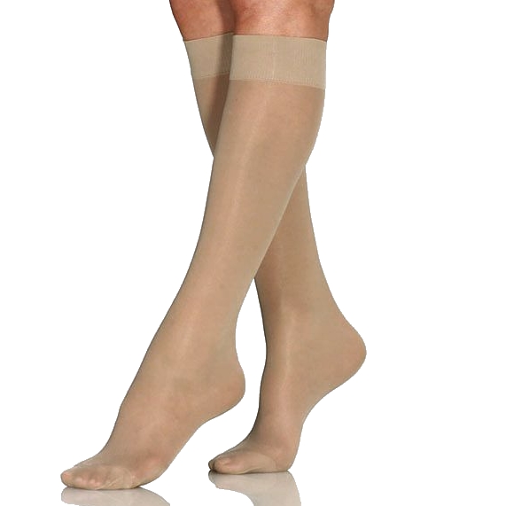 JOBST Relief Knee High Compression Stockings, 15-20mmHg Support Socks