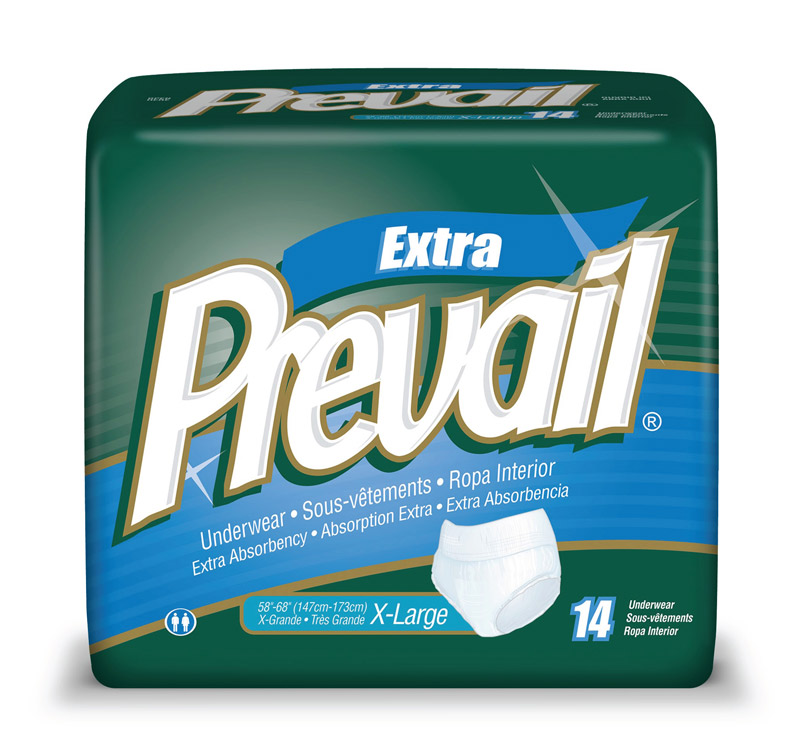 Prevail Underwear Extra Adult Incontinence Protective Underwear