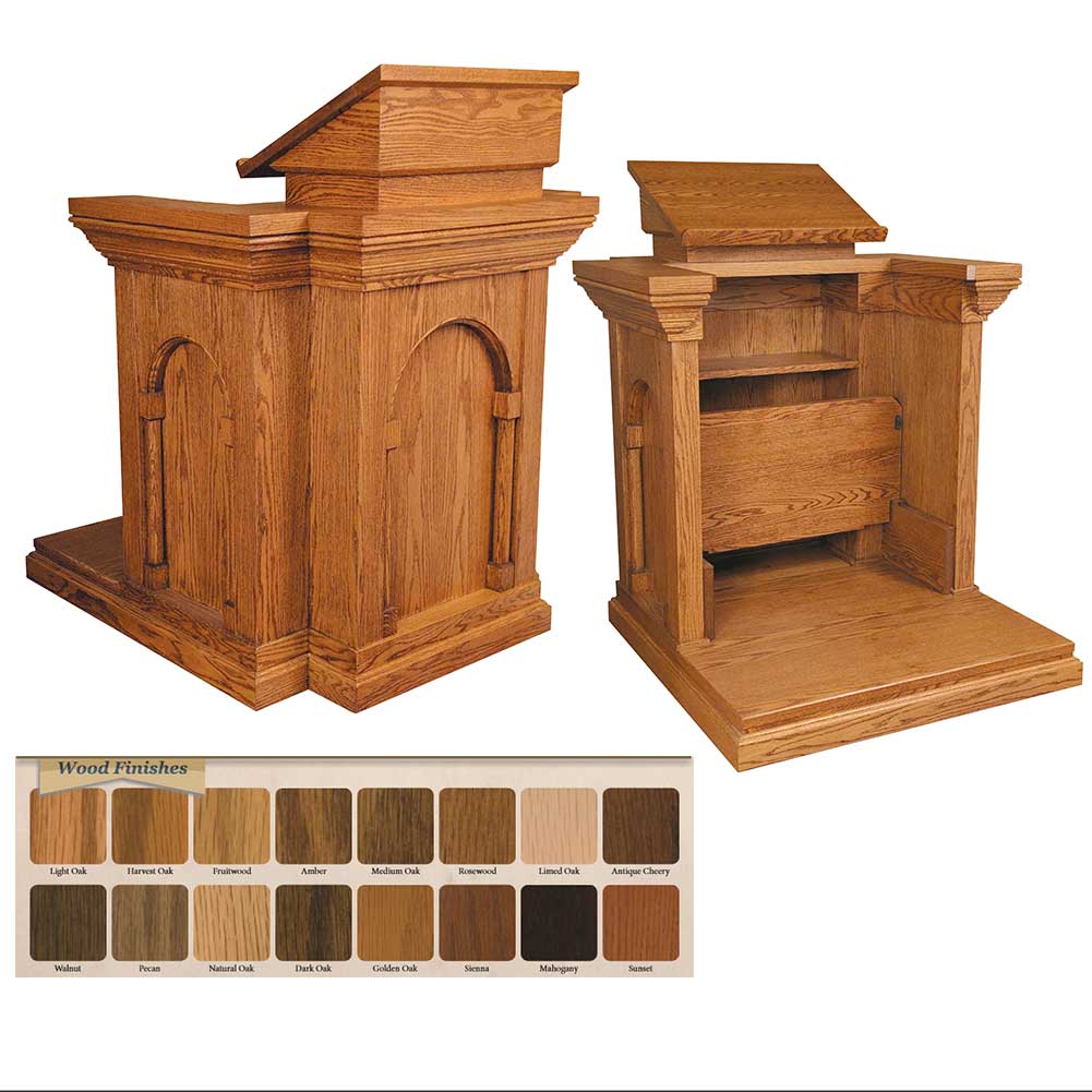 Wood Pulpit