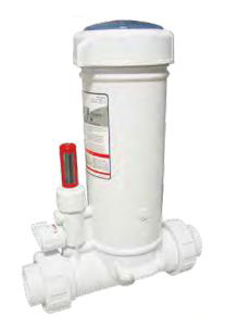 Custom Molded Products POWERclean ULTRA In-Line Chlorinator with Clear ...