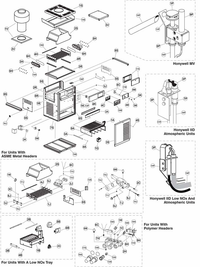 Raypak RP2100 Digital Gas Models R185A, R265A, R335A, R405A
