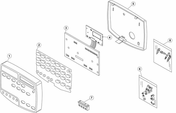 Zodiac Jandy AquaLink RS All Button Control Panel