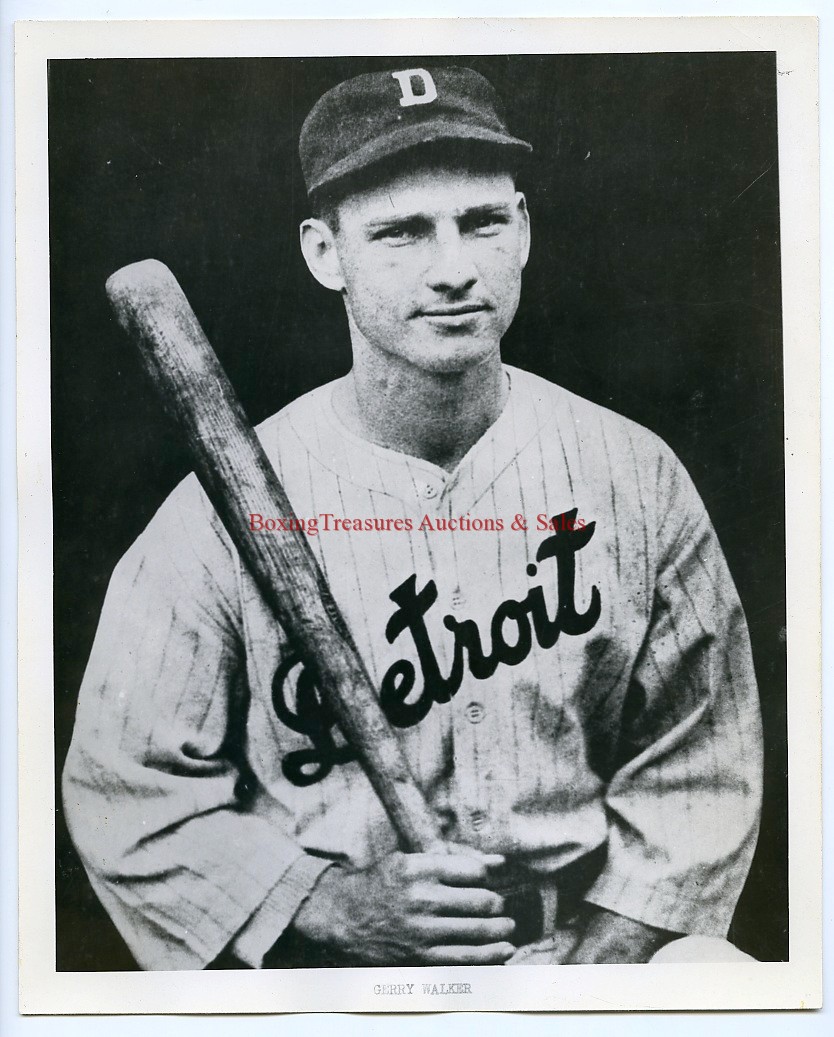 1930s-50s GEE WALKER Vintage 8x10 Baseball Photograph PREMIUM or SEND ...