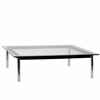 Charlie Coffee Table, Clear Glass Table - Modern In Designs
