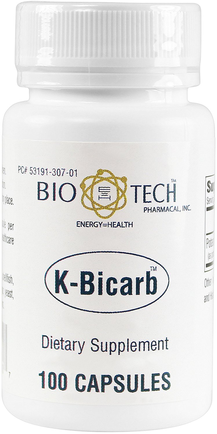 BioTech Pharmacal K-Bicarb 100 caps