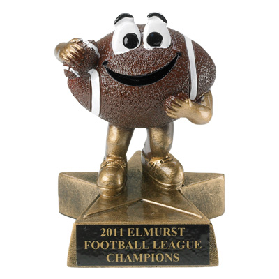 Small Football Trophy | 4" Kid's Football Trophy