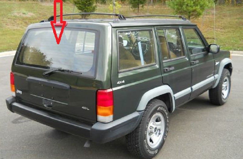 Back Window Glass Jeep Cherokee 4 Door Utility 1998-2001