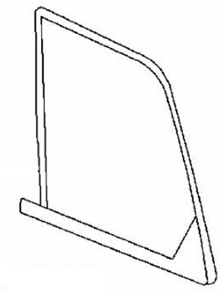 Rear Quarter Glass Passenger Right Side Jeep Grand Cherokee 4 Door ...