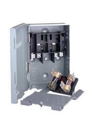 30 amp Disconnect with Fuses