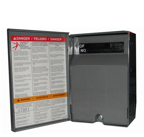 DDS-60U Pull-Out Electrical Disconnect Box