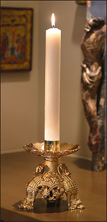 Purissima 100% - 2" x 9" All-Purpose End Candle - White