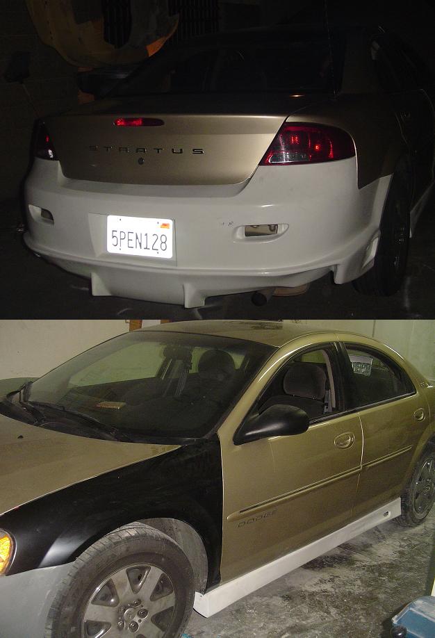 DODGE STRATUS 01 02 03 04 4 DOOR SEDAN VIPER BODY KIT