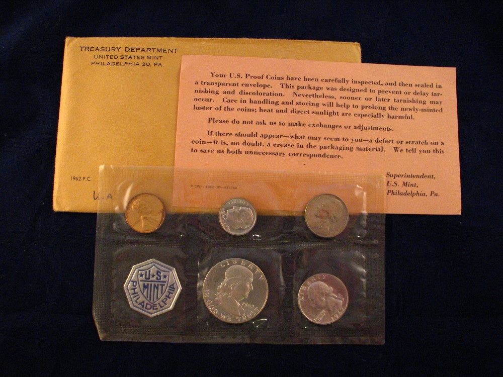 1962 US Mint Proof Set