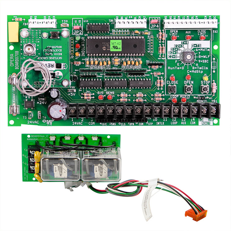 Manaras Garage Door Opener Control Boards