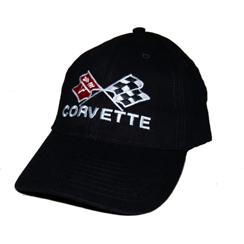 Chevrolet Corvette Classic Black Twill Hat