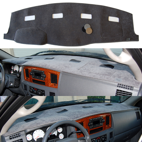 Custom Dash Mat Cover Suede for Ford Raptor SVT Lightning