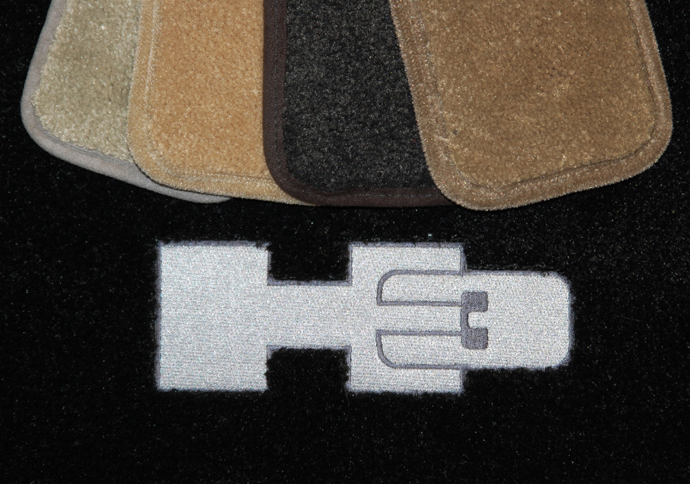 Hummer H3 Floor Mats 2006-2010 (Yellow)