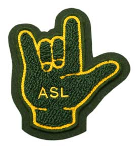 Sign Language Patch