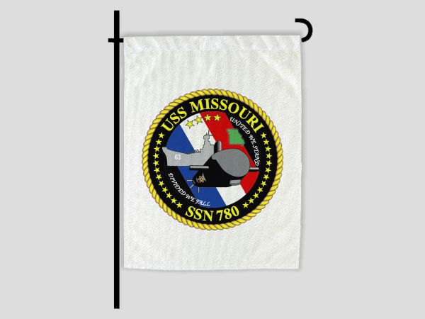 SSN-780 USS Missouri Insignia Flag
