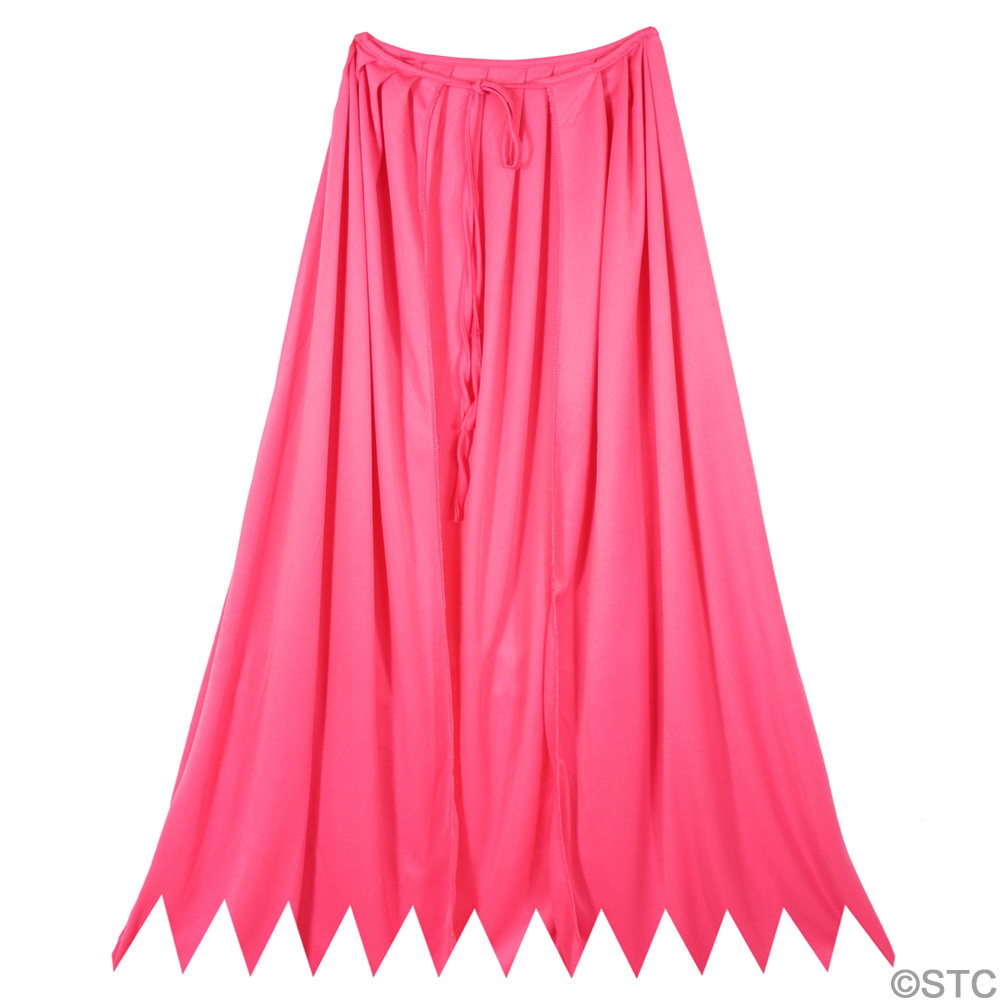 32" Pink Cape - Superhero, Princess, Punk Rock, Cosplay, Masquerade ...