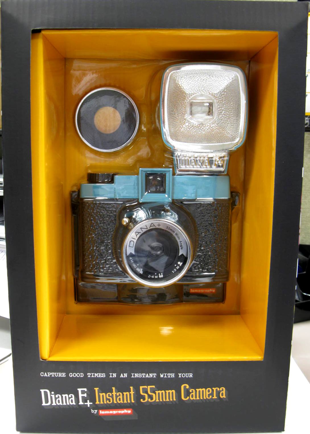 Lomography Diana Classic F+ Instant 55mm Camera also 120 Medium Format ...