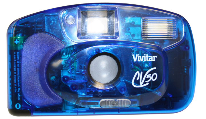 Vivitar CV 50 35 mm Point and Shoot Big Viewfinder Camera - Basic ...