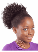 Isis Collection Kids Drawstring Ponytail