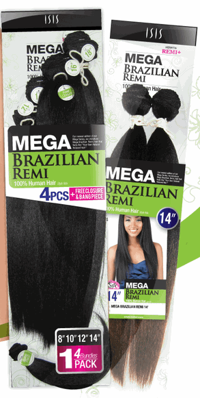 ISIS Mega Brazilian Remi Human Hair StyleMix