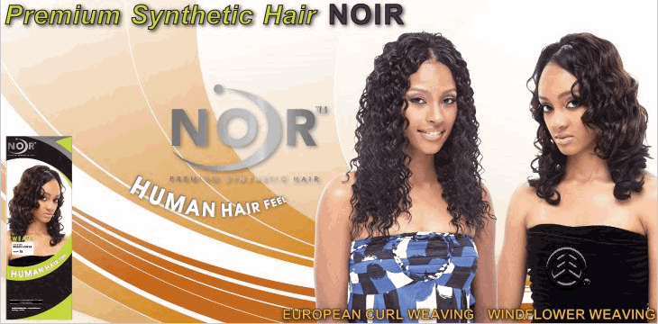 Janet Collection Noir Synthetic Weave Hair