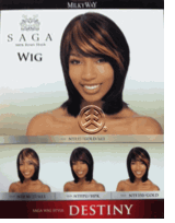 Milky Way Saga 100% Remy Human Hair Wig Destiny