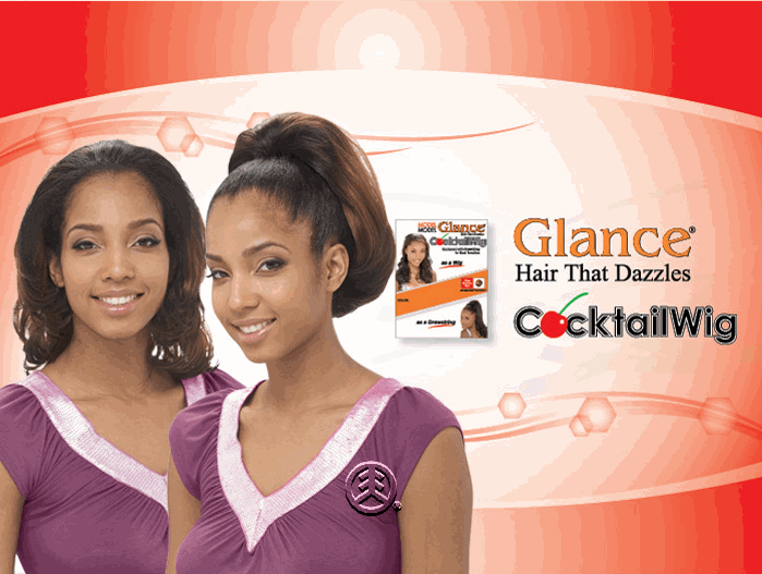 Model Model Glance Cocktail Wig