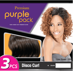 Outre Premium Purple Pack 3PC - 100% Human Hair Blend