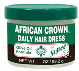 Softee African Crown Hair Dressing Olive Oil 4oz
