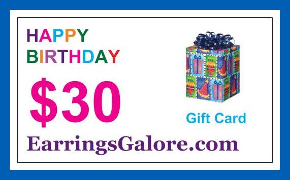 Birthday Gift Card $30