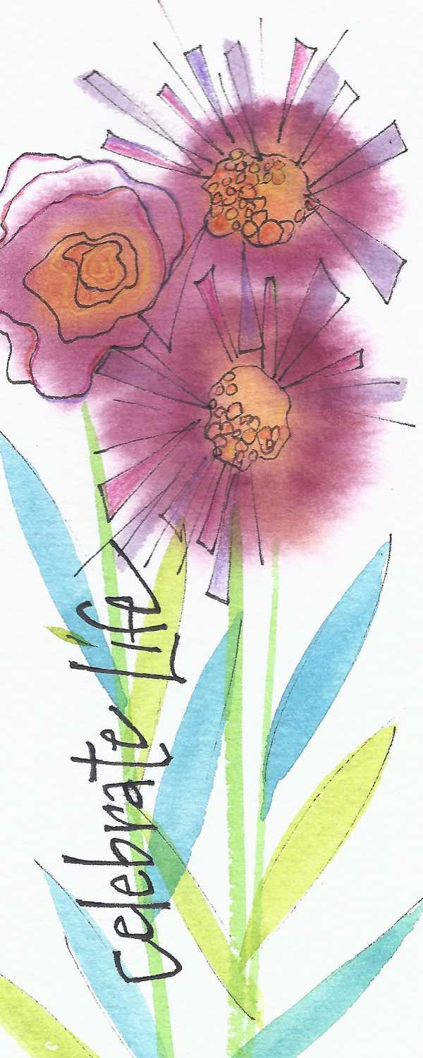 Family & Friends - Celebrate Life Bookmark