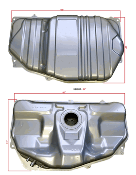 2003 2004 2005 2006 Nissan Sentra New Gas/Fuel Tank 1.8 & 2.5 Cust ...