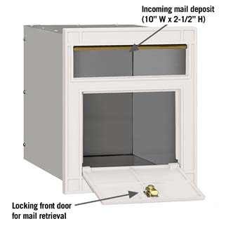 Column Mailboxes - with slot from Mailbox And Beyond