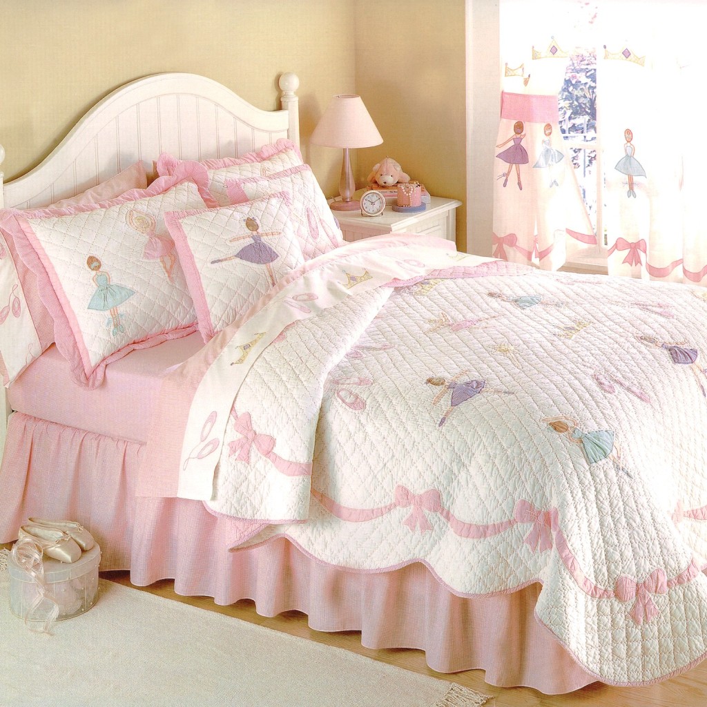 Ballet Lessons Ballerina Quilt Set