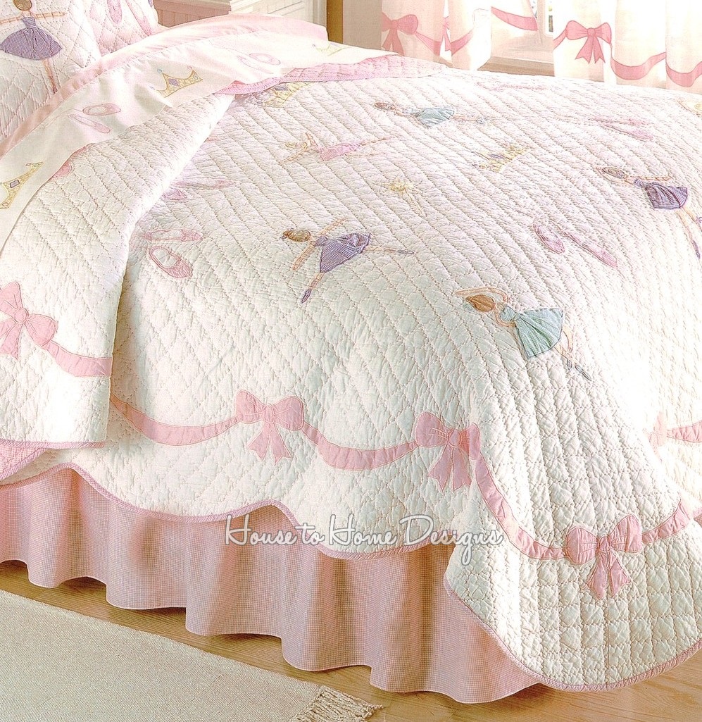 Ballet Lessons Ballerina Quilt Set