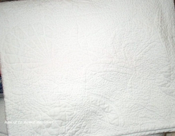 C&F Home White Beach Shells Matelasse Quilt