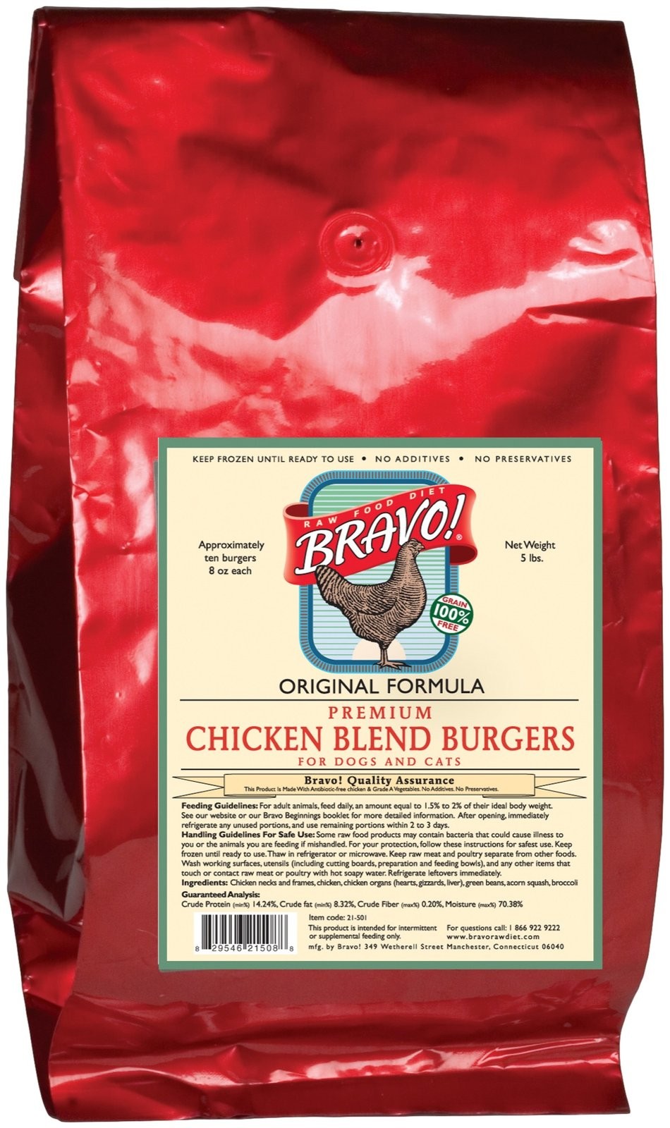 FreshMarine.com - Bravo Original Raw Frozen Blends Burgers Chicken ...