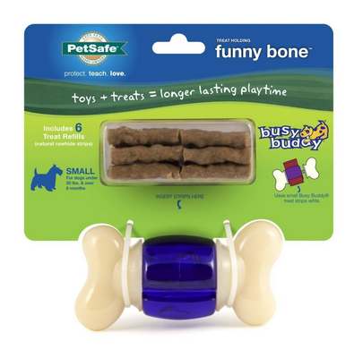 Busy Buddy Funny Bone Small at FreshMarine.com