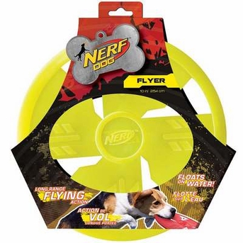 Nerf Pet TPR Flying Disc Green at FreshMarine.com
