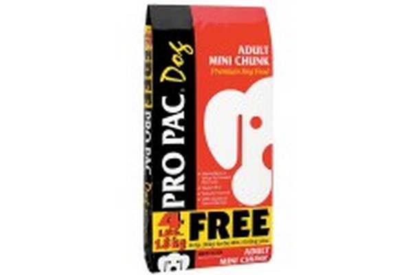 FreshMarine Offers PRO PAC Adult Mini Chunk 44lb Dog Food