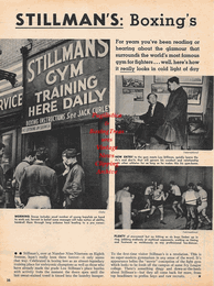 Boxing News Clipping #1186 - Stillman's Boxing Gym, Lou Stillman, Bob ...
