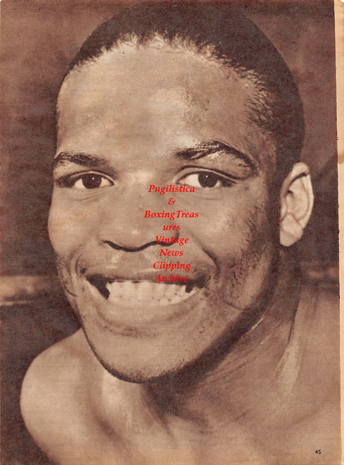 Boxing News Clipping #1317 - Gil Turner pin-up, Johnny Bratton vs. Kid ...